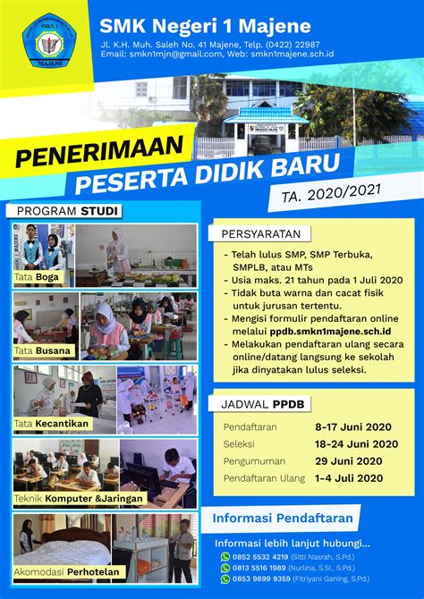 Baliho Ppdb V22 Smk Negeri 1 Majene