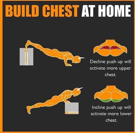 Build Chest At Home Fitness Tips On Instagram