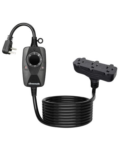 Waterproof Timer Outlet For Outdoor Lights And Appliances Dewenwils Dewenwils