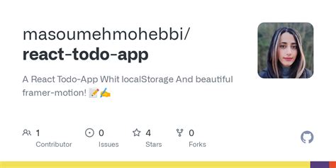 Github Masoumehmohebbireact Todo App A React Todo App Whit