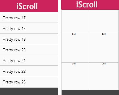Iscroll Smooth Scrolling For The Web Jquery Plugins