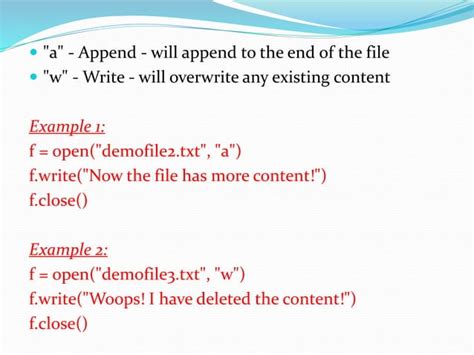 Python Files Directories Part16 Pptx