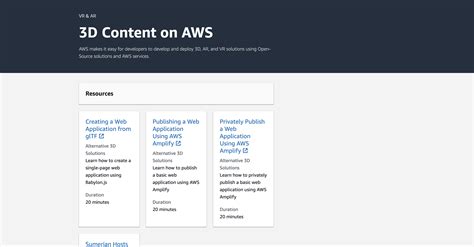 Unavailability Of Aws Sumerian Service