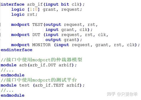 Systemverilog学习笔记(四)tb和dut的连接 知乎 Systemverilog学习笔记(四)tb和dut的连接 知乎