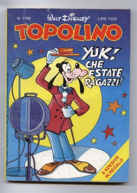 Topolino Mickey Mouse Comics Stickers