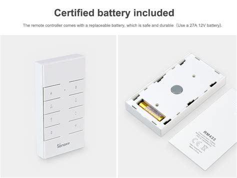 Sonoff RM MHz Remote Controller