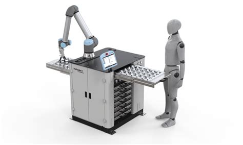 Cnc Machine Tending Cobot System Cobot Systems