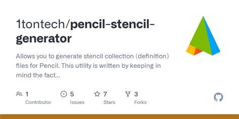 GitHub Tontech Pencil Stencil Generator Allows You To Generate Stencil Collection
