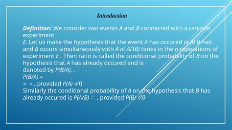 Engineering Mathematics Conditional Probabilitypptx