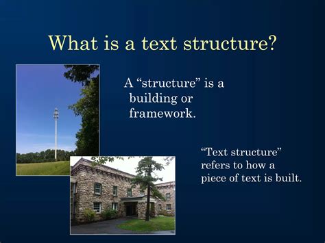 Understanding Text Structure Ppt
