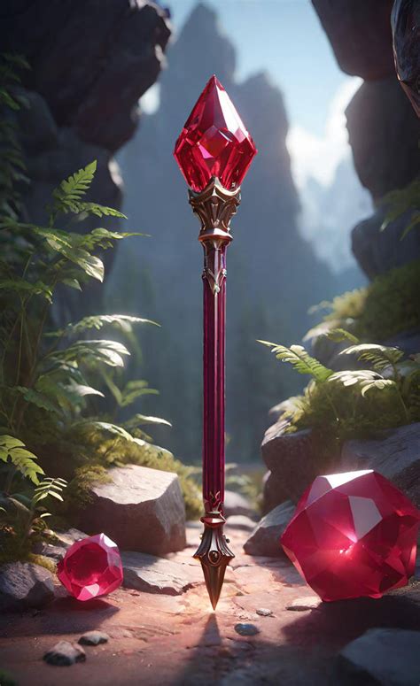 Ruby Wand By Nezukorempadeviart07 On Deviantart