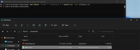 How To Export Active Directory Users To Csv Petri