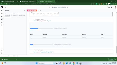 Paperspace Does Not Use Gpu Except For Fastai Examples Fastai