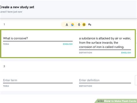 Ways To Make Flash Cards WikiHow