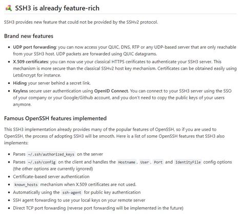 Laurent M Sur Linkedin Ssh Github Cybersecurity Ssh3 Tls Quic Openidconnect Gnu Linux