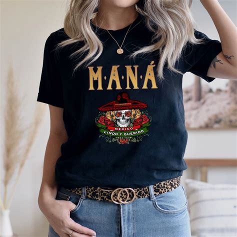Man Tour Shirt Mana Concert Shirt Mxico Lindo Y Querido Mana Band Shirt Concert