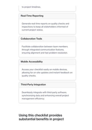 Construction Quality Control Checklist Pdf