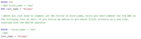 Sql Coding Style Konnect With Data Konnecting Data Professionals