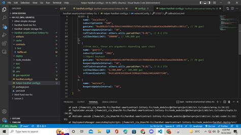 Error While Deploying Lottery Contract · Smartcontractkit Full Blockchain Solidity Course Js
