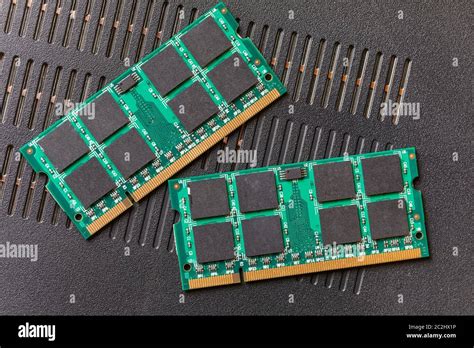 Memory Modules For Laptop Upgrade Stock Photo Alamy