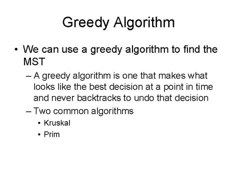 More Graph Algorithms Minimum Spanning Trees Shortest Path