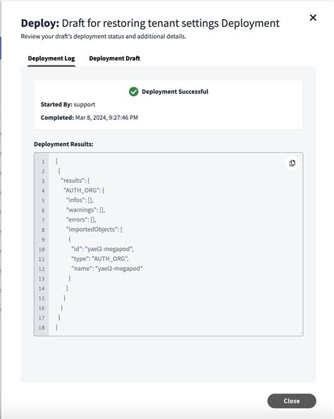 Enhancement Configuration Hub Activity Log And Deployment Draft View Product News