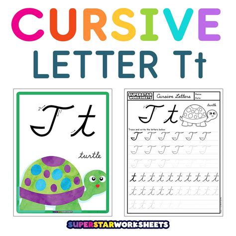 Capital Letter T In Cursive Writing