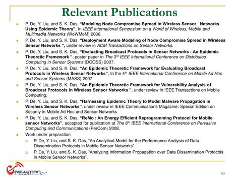Ppt Data Dissemination Protocols In Wireless Sensor Networks Models Security And Design