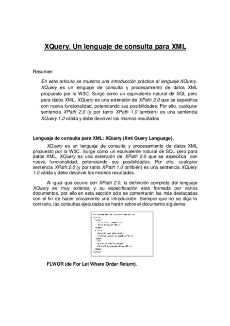 Xquery Pdf