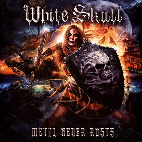 White Skull Metal Never Rusts Curacao Vinyl Edition Vinyl Lp 2022 Eu Original Hhv