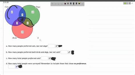 Math 243 Statistics Hw 3510 Counting Frequencies In A Venn