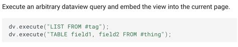 Dataview Reuse Dql Queries 25 By Anon63144152 Plugins Ideas Obsidian Forum