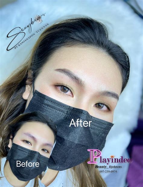 ‼️เพิ่มขนคิ้ว ฟูอุย แบบโดนน้ำได้เลย 💦 คิ้วที่ฮิตสุด สุดปัง 🎉 🔥🔥เซ็กซี่บราวเท่านั้นค่ะ 👌 ทำเสร็จ