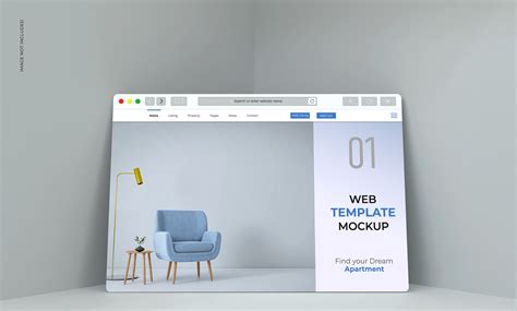 Web Interface 3d Rendering Mockup Design Graphic By Vectbait · Creative