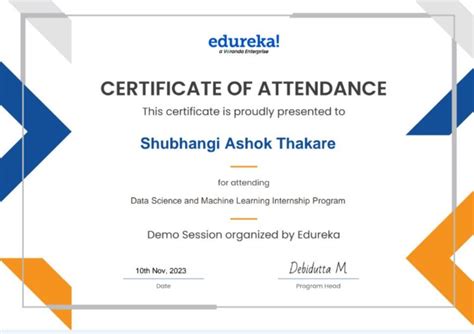 Shubhangi Thakare On Linkedin Datascience Machinelearning Internshipopportunity