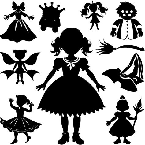 Imágenes De Silueta Blancanieves Enanitos Descarga Gratuita En Freepik