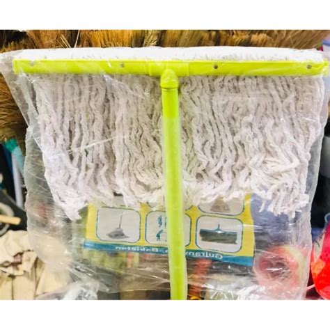Mop Cleaning Mop With Long Handle Long Cloth Floor Mop Heavy Duty