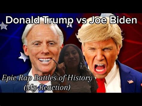 Donald Trump Vs Joe Biden Epic Rap Battles Of History Reaction Youtube