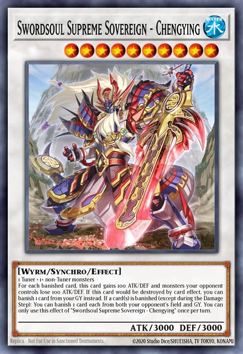 Swordsoul Supreme Sovereign Chengying Cách Sở Hữu Lá Bài Yu Gi Oh
