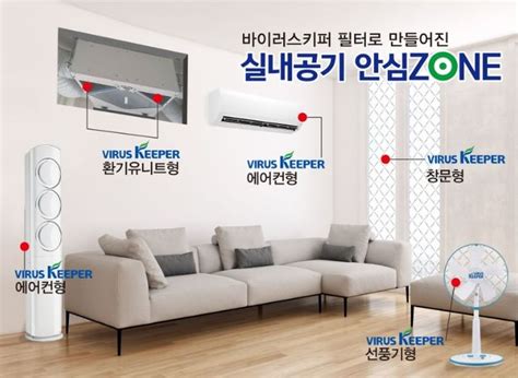 2019 코리아렌탈쇼 지금까지 이런 공기청정기는 없었다 에어비젼 ‘바이러스키퍼 필터로 공기청정기 만들어서 미세먼지·병균 잡고 우리집 ‘실내공기 안심존 만들어요