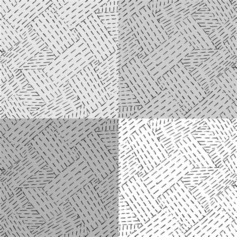 Premium Vector Seamless Modern Abstract Pattern Concept Background Vector Set Illusions
