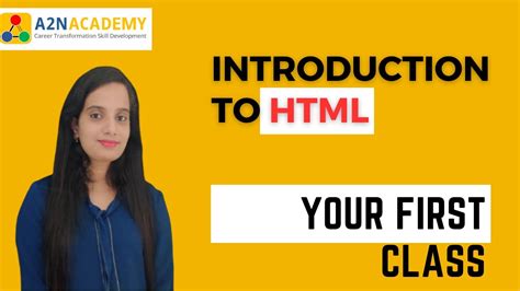 HTML Tutorial For Classes Learn HTML Html Full Course HTML Training By Nandini Sandireddy