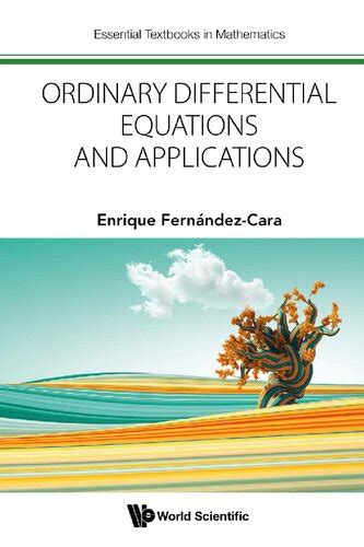 Ordinary Differential Equations And Applications Pdf Epub Version Controses Store