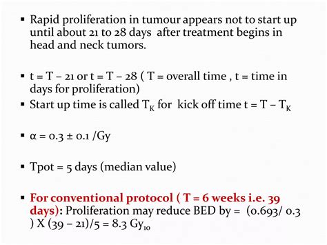 linear quadratic model ppt pptx cancer diseases and conditions
