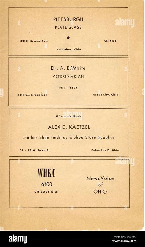 The Official Race Program For The 1954 Ohio State Fair Highlights The