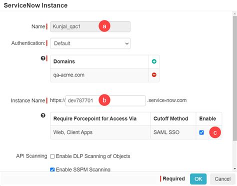 Servicenow Deploying Forcepoint Data Security Cloud Sse As A Saml Idp
