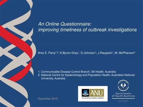 Ppt An Online Questionnaire Improving Timeliness Of Outbreak Investigations Powerpoint