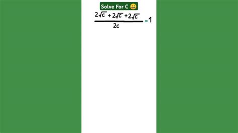 A Nice Exponential Square Root Simplification 😀 Maths Mathproblem