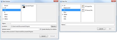 Setting Up Monodevelop And F On Windows