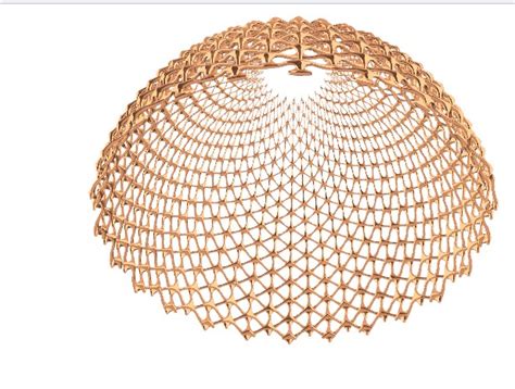 Grasshopper練習 Weaving Hexagonal Pattern Lampshade